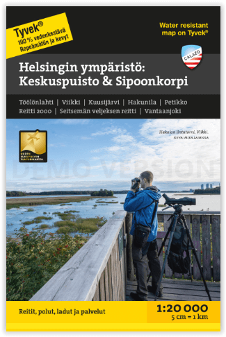 Wandelkaart 010 Padkaart Helsingin ympäristö - Calazo